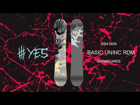Yes Basic Uninc RDM Snowboard 2025 – Funtastik Skate & Snowboard Shop